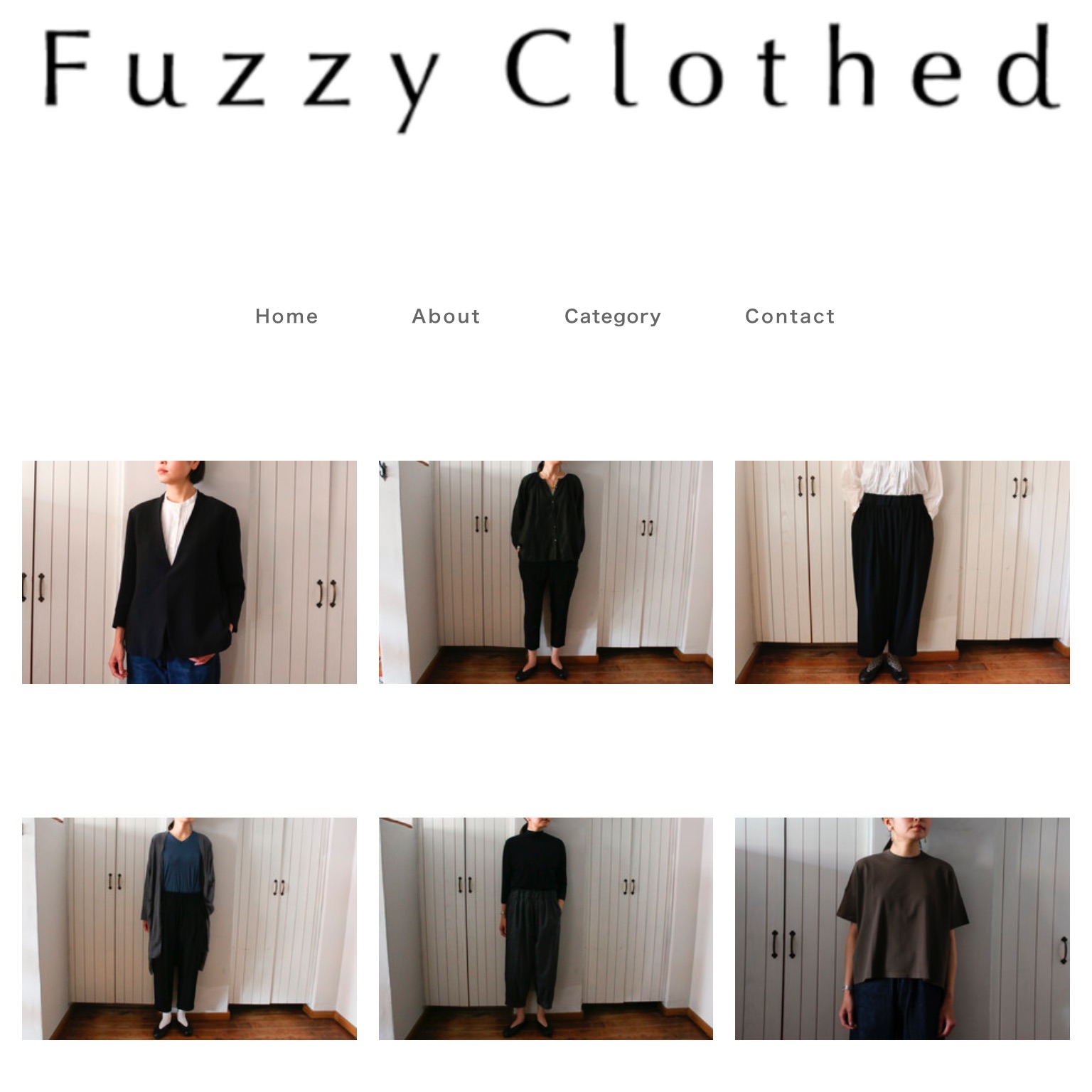 オンラインショップ更新 | Fuzzy Clothed